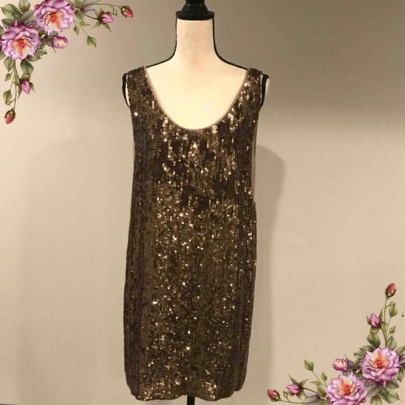 Nicole Miller | Dresses | Beautiful Wellmade Sequin Dress Perfect ...